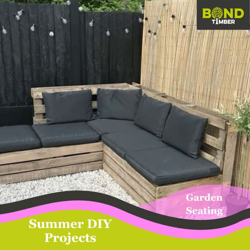 Summer DIY - Garden Seating - WH Bond & Sons Ltd